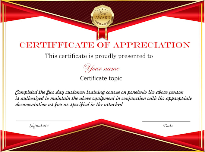 Design your certificate, identity card by Mona_kumari | Fiverr