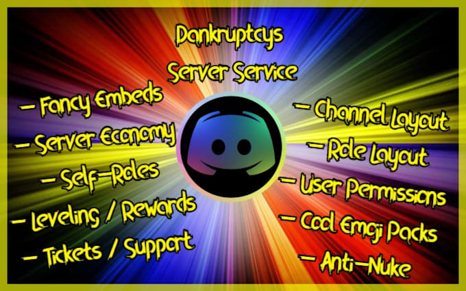 Design your next big discord server by Zepyhr | Fiverr