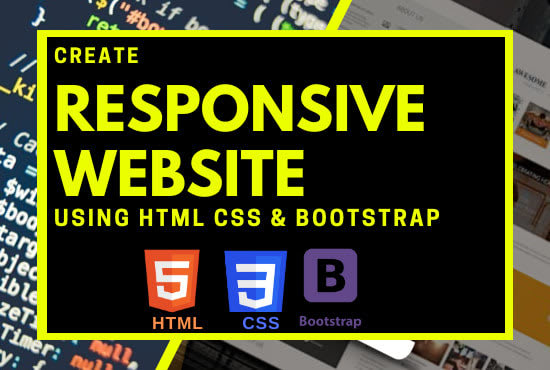 Design professional website in html, css in 1 day by Usman_khalid96 ...