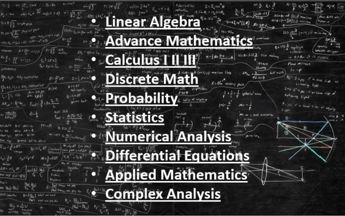 Do numerical analysis, linear algebra, calculus, probability statistics ... Do numerical analysis, linear algebra, calculus, probability statistics ...