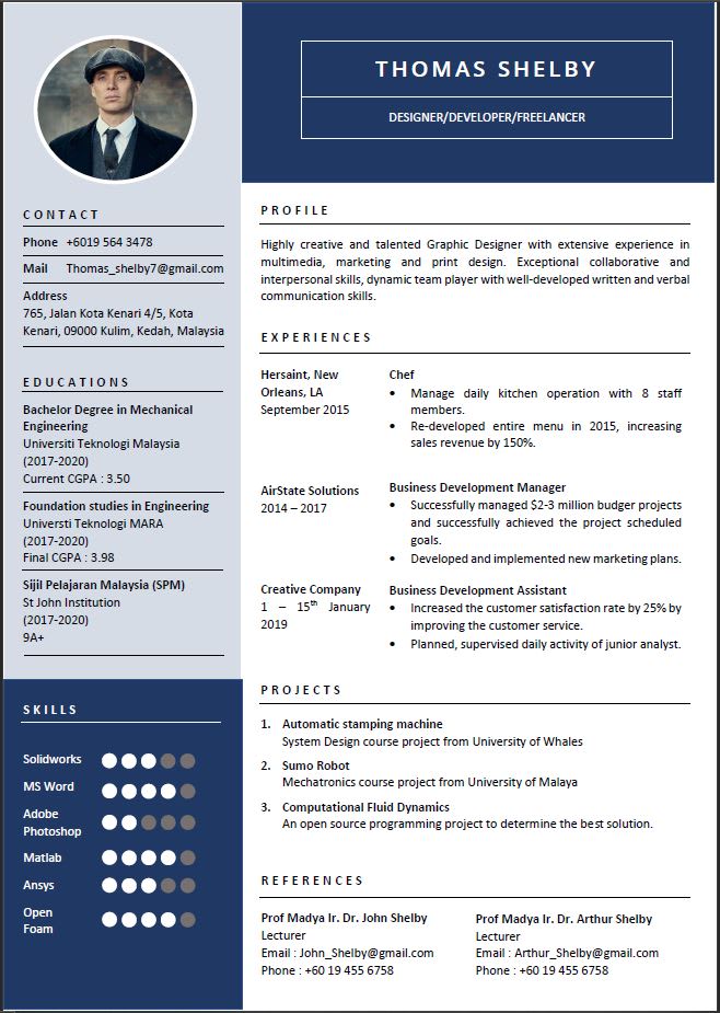 Designing resume cv posters illustration and video by Umarulaiman | Fiverr