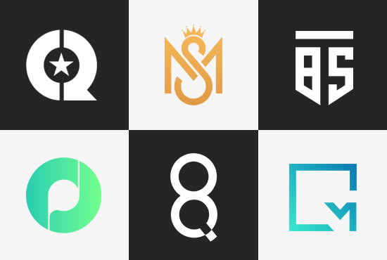 Do initial monogram logo design for your brand by Johenbring | Fiverr