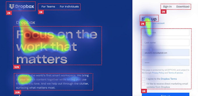 Use ai heatmap to analyze your designs and give pro solutions by ...