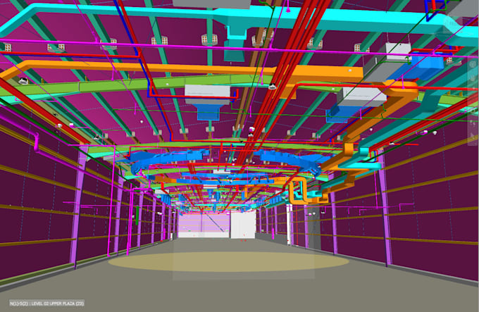 Create clash free mep 3d model from lod 100 to lod 400 by Abdulhakeem46 ...