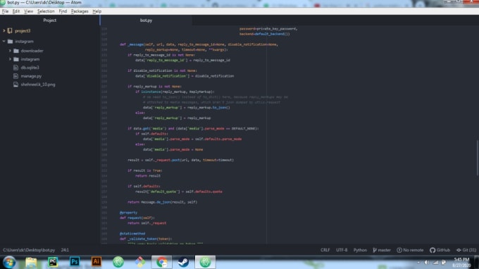 Make Your Python Bots Scripts Api Assignments By Shehneelkhan Fiverr