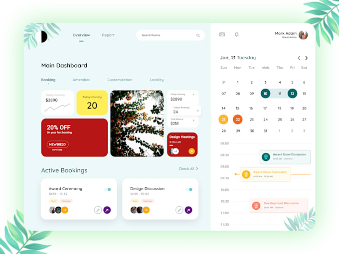 Design ui dashboard and web app ui by Quickmurad | Fiverr
