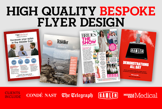 Design professional flyer for your business by Mdlthomson | Fiverr