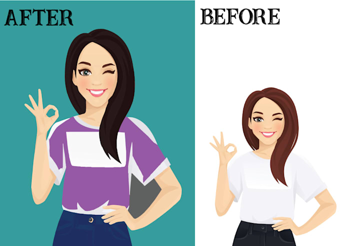 Convert hand drawing into digital art or vector tracing by Mjuyel | Fiverr