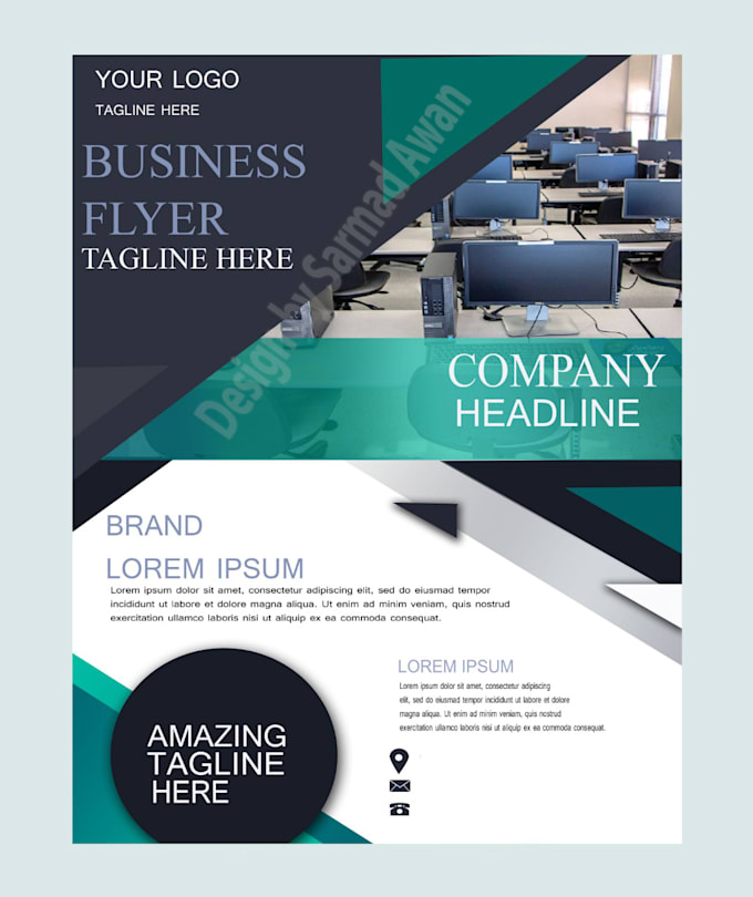 Design a beautiful flyer for you parties invitation business by Sarmad_awan | Fiverr