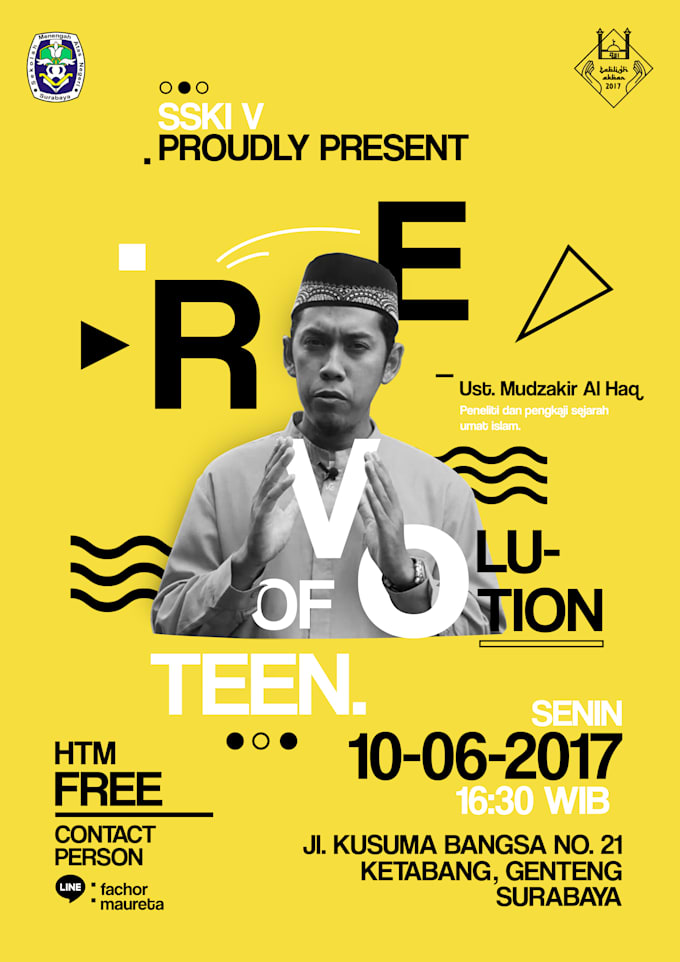 Design an artsy and aesthetic event poster for your event by Bocors ...