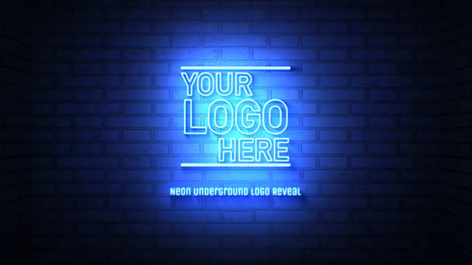 Make neon intro for you by Introland | Fiverr