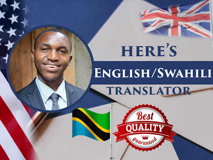 Translate english to swahili or swahili to english by Mimi2021 | Fiverr