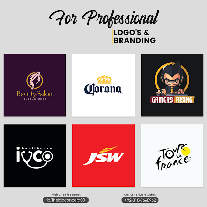 Conceptual attractive catchy logo design by Sufiankhan_1 | Fiverr