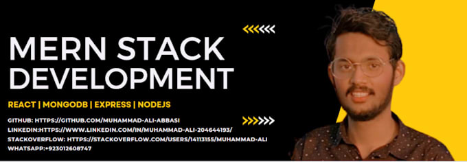 Do mern stack web development by M_ali2 | Fiverr