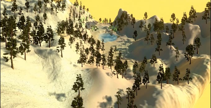 Design terrains or game environments for your aaa game in unity by ...