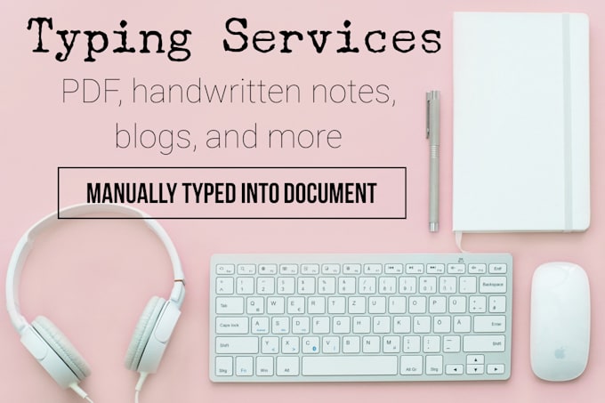 Retype and a create document from pdf or handwritten and more by ...