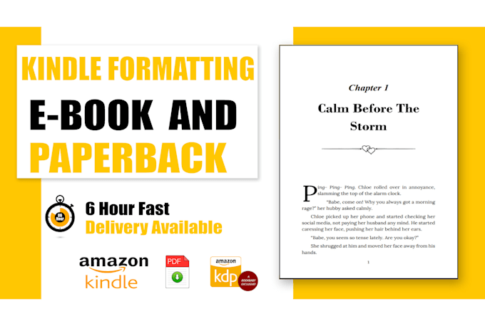 Book, ebook, paperback formatting book interior layout design by ...