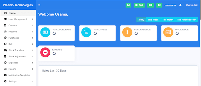 Develop custom erp systems in php laravel by Zainikhan50026 | Fiverr