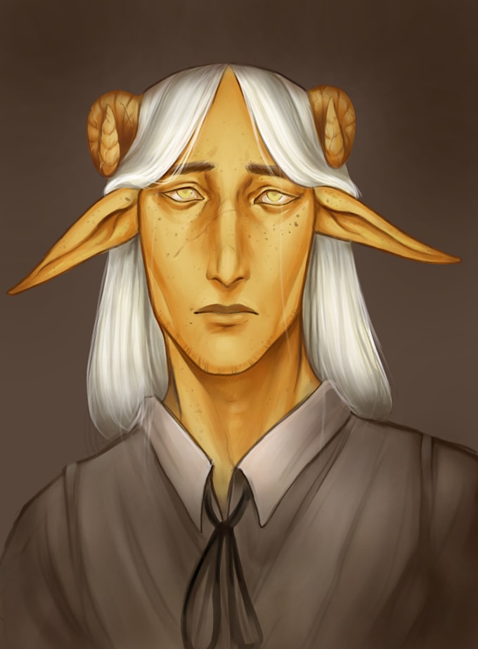 Draw your dnd character or humanoid oc by Myvalmiki | Fiverr