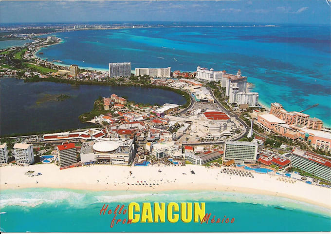 Send a postcard from cancun mexico to anywhere you want in the world by ...