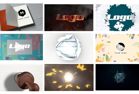 Create an intro or exit video showcasing your logo and brand by ...