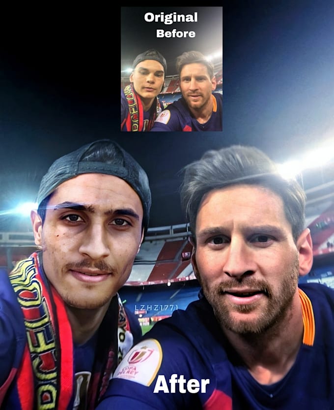 Do face swap or head changing or photo editing in photoshop by Emad_abu ...