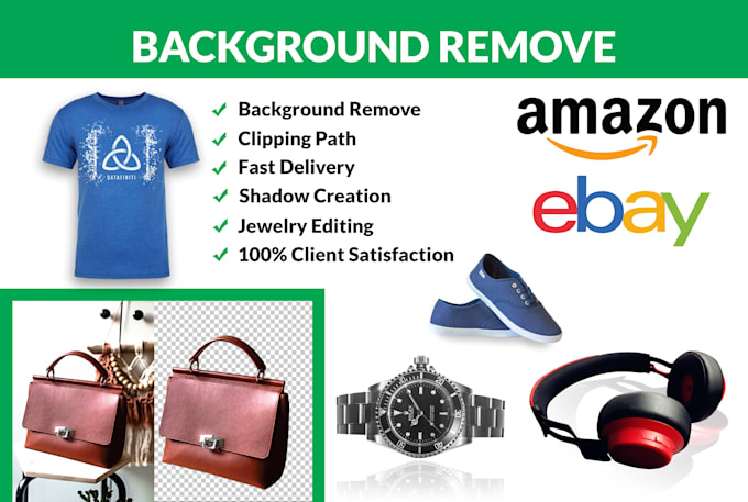 Remove background with a transparent for your amazon, ebay product by ...
