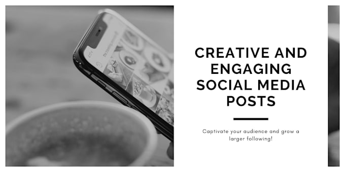 Make engaging and creative social media captions by Suzysocialguru | Fiverr