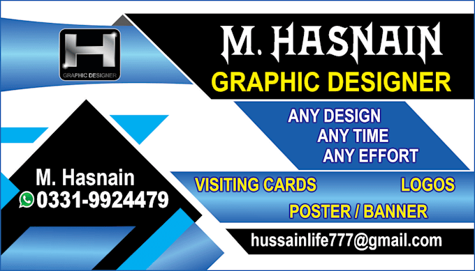 Make a marvelous graphic design by Hasnaindesigns7 | Fiverr