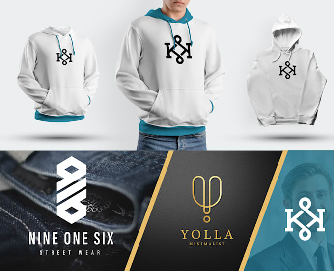 Design eye catching and professional monogram logo design by Faisal ...