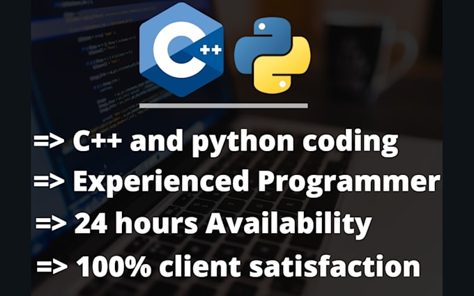 Help you in cpp and python programming tasks by Madiha_27 | Fiverr