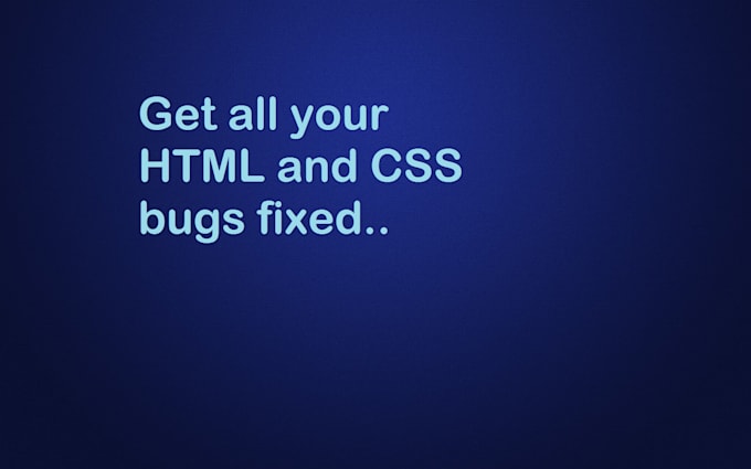 Fix Your Htmlcssjavascript And Jquery By Techienick Fiverr