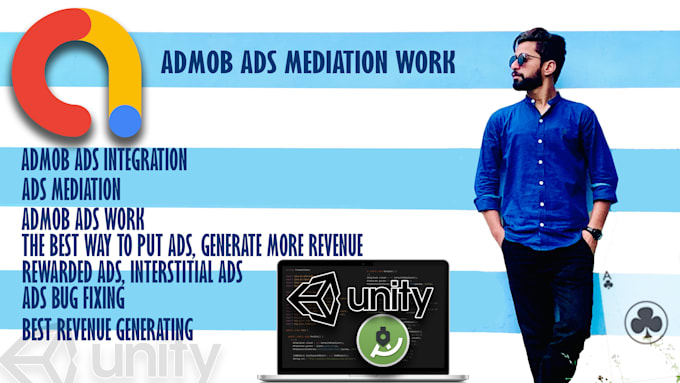 Integrate admob, unity ads, inapp purchases in unity3d game by Gamesbysaqib | Fiverr