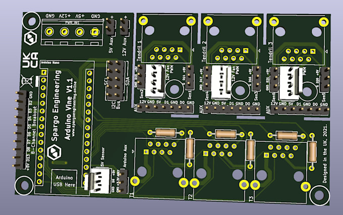Design high quality pcbs for your project by Spargoeng | Fiverr