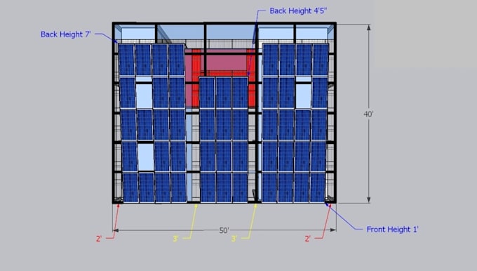 Design solar pv system using sketchup, pvsyst, pvsol by Musman99 | Fiverr
