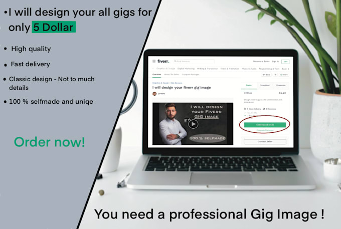 Design your fiverr gig image by Jurrasto | Fiverr