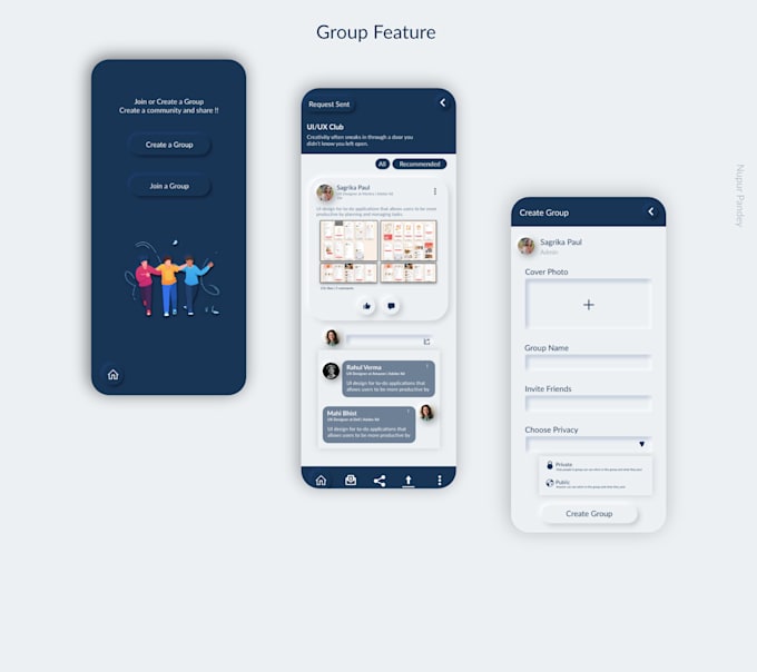 Create edgy and minimal ui ux designs, and logo designs by ...