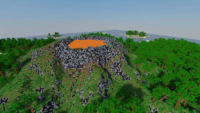 Make a large custom minecraft map by Chris10and | Fiverr