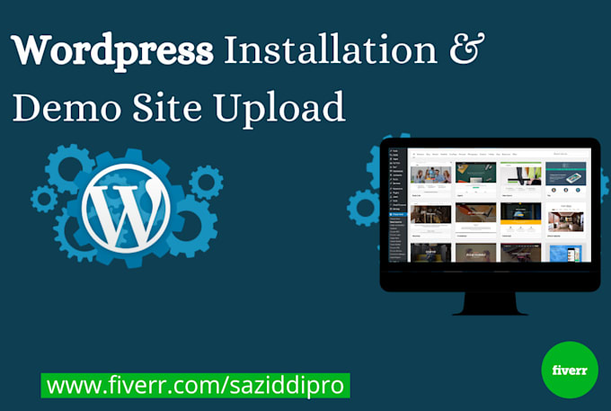 Install wordpress theme,setup theme and demo site upload by Saziddipro ...