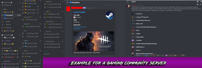 Create a discord server for you also sell discord server i have made by ...