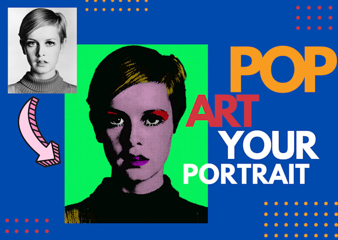 Digital andy warhol pop art portrait of your photo by Fabbs22 | Fiverr