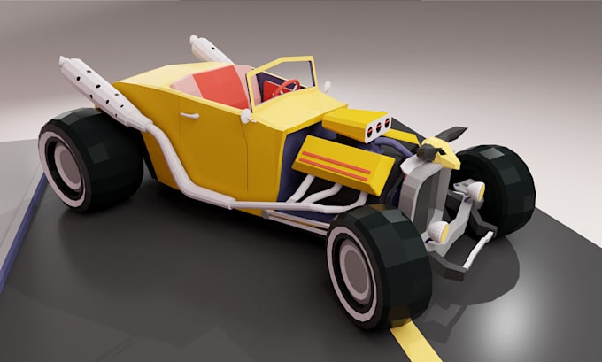 Create a gameready 3d model by Stassers | Fiverr