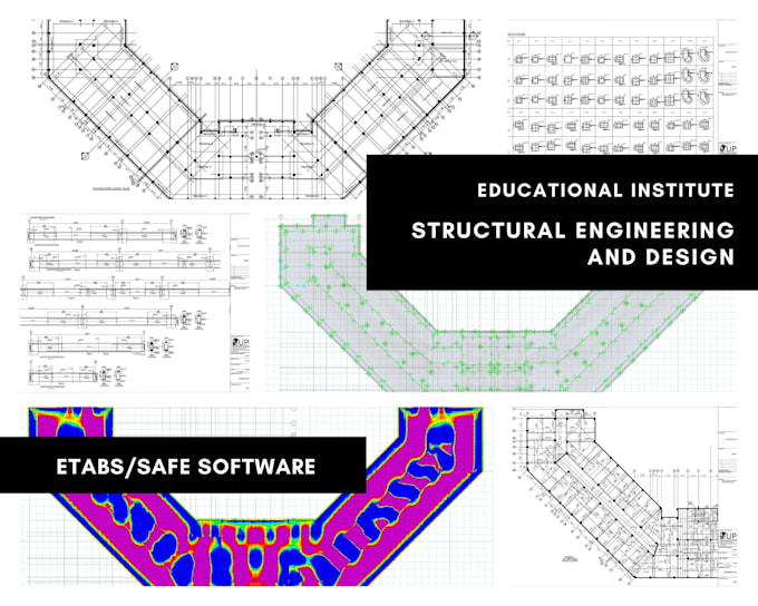 Do structural design and engineering tasks using etabs by Amirarif48 ...