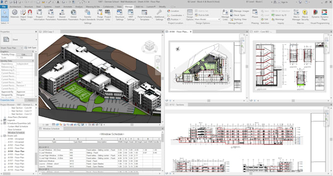 Convert your sketch into revit bim and export 2d cad by Creatree | Fiverr