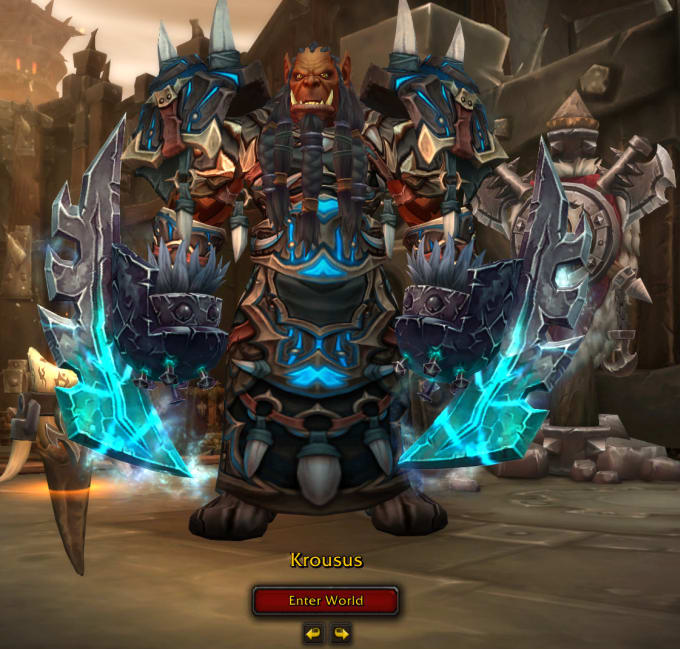 Design wow characters banners by Davidpz | Fiverr