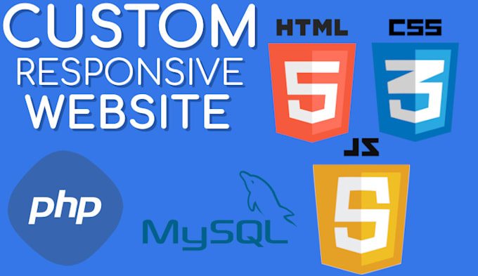 Do a custom responsive website in html and css by Cateruu | Fiverr