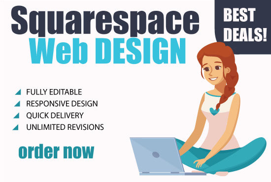 Build or redesign your responsive squarespace website by Designs_talent ...
