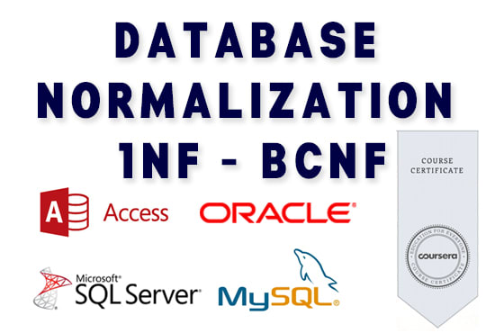 Do sql database normalization 1nf to bcnf by Volga1994 | Fiverr