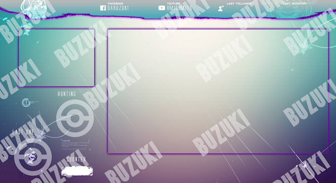 Make you an awesome layout for twitch or youtube by Dabuzuki | Fiverr