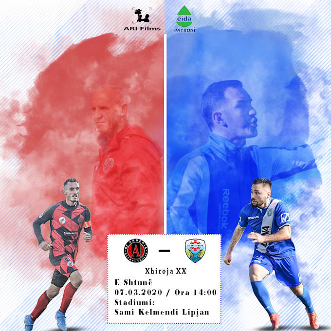 Design professional sport, poster graphic for team, player by Arberhoti ...